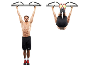 4 Ways to Shred your core using only a Pull-Up Bar - Chandler Sports